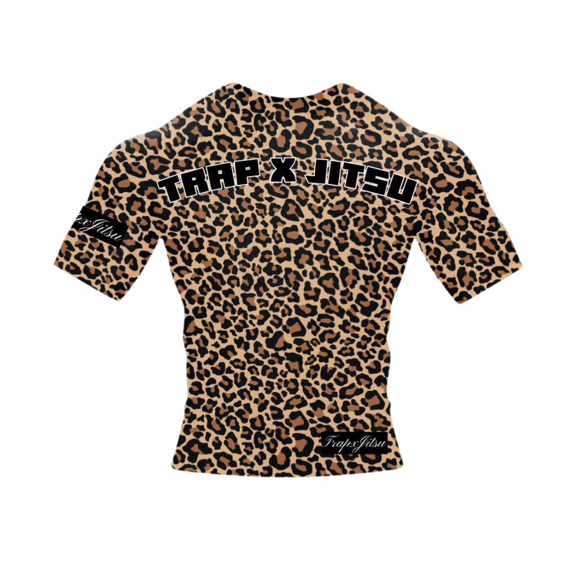 LEOPARD SHORT SLEEVE RASHGUARD – TrapxJitsu