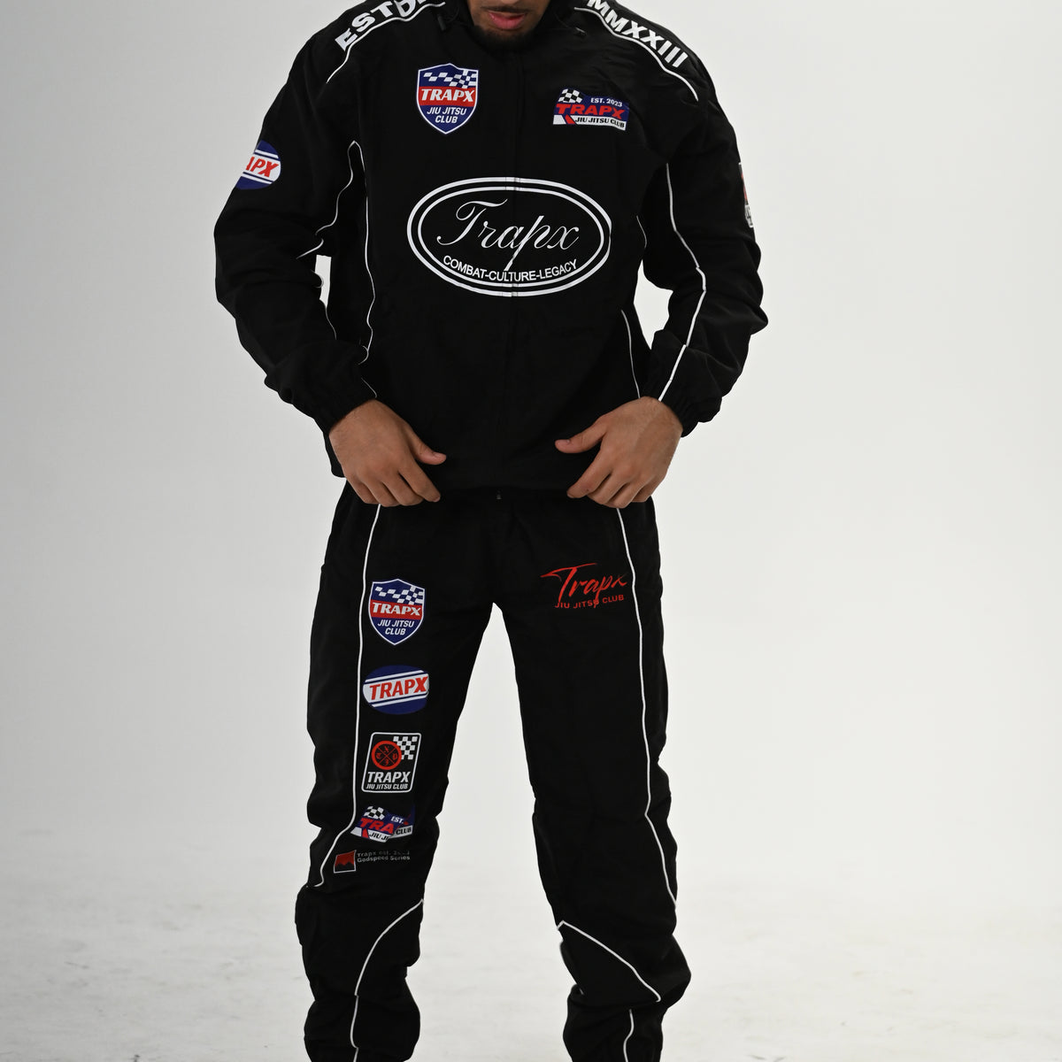 GODSPEED TRACK BOTTOMS – TrapxJitsu